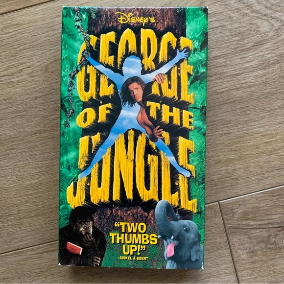 Media | Disneys George Of The Jungle Vhs Movie | Poshmark